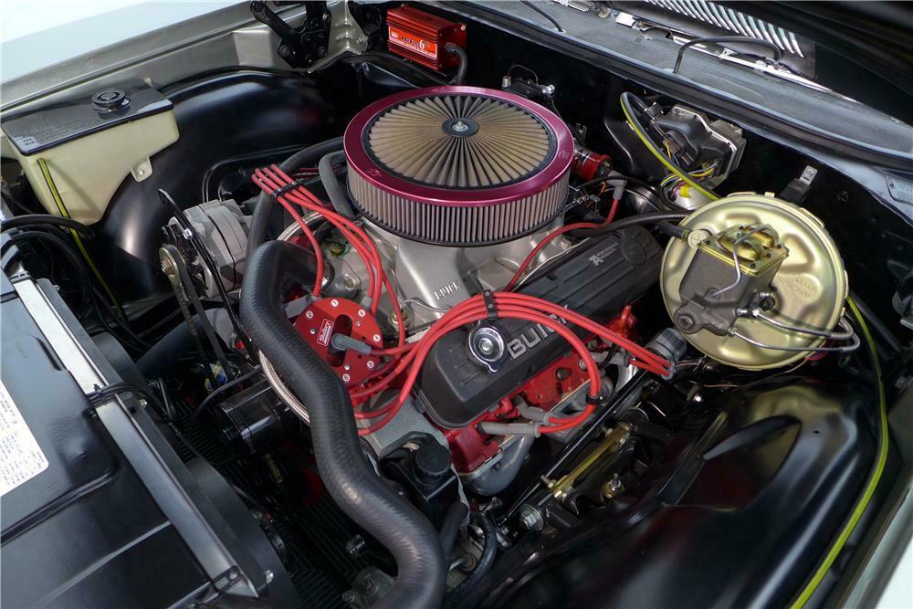 1972 BUICK GS 455 STAGE 1 CUSTOM 2 DOOR COUPE - Engine - 161601