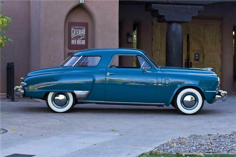1948 STUDEBAKER COMMANDER 2 DOOR COUPE - Side Profile - 161620