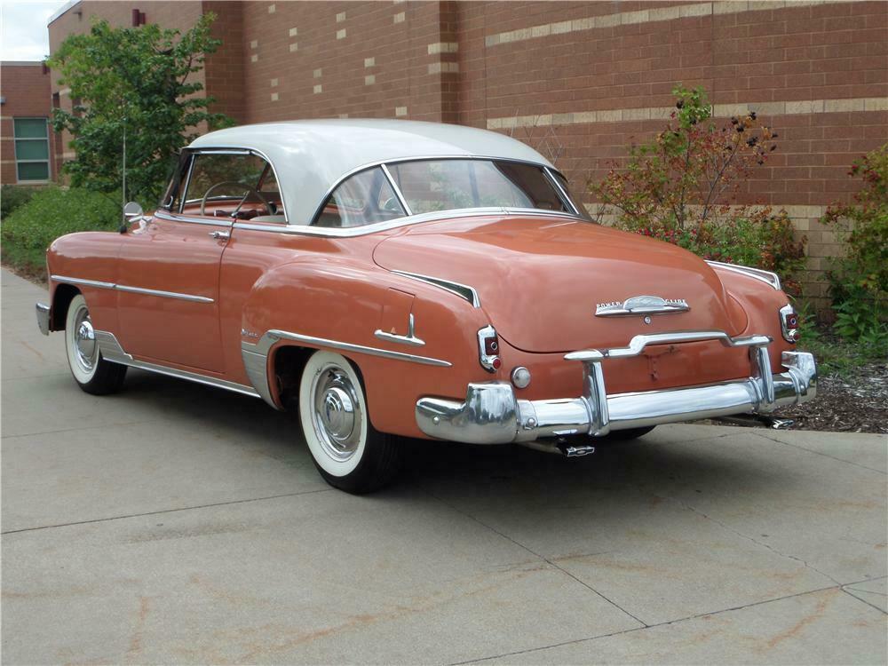 1952 CHEVROLET DELUXE 2 DOOR HARDTOP - Rear 3/4 - 161644
