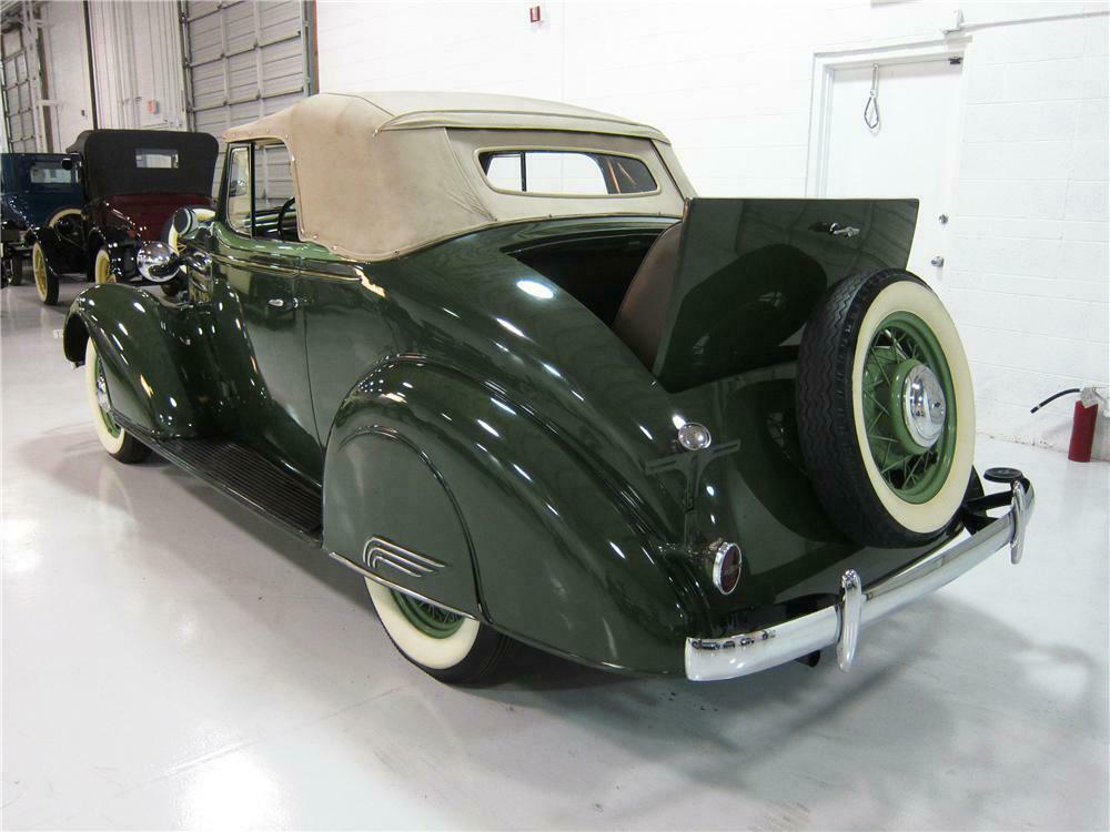 1936 CHEVROLET CONVERTIBLE - Rear 3/4 - 161734
