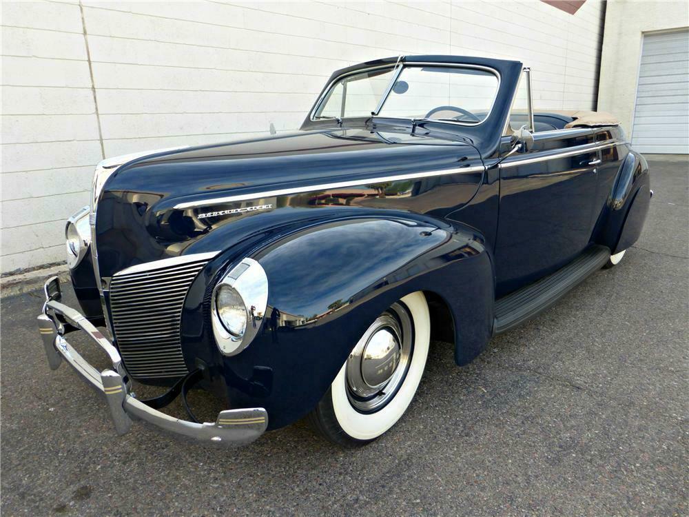 1940 MERCURY CONVERTIBLE - Front 3/4 - 161787