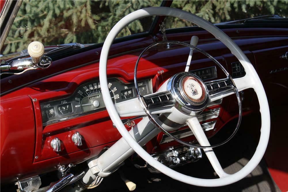 1951 PLYMOUTH CRANBROOK CONVERTIBLE - Interior - 161849