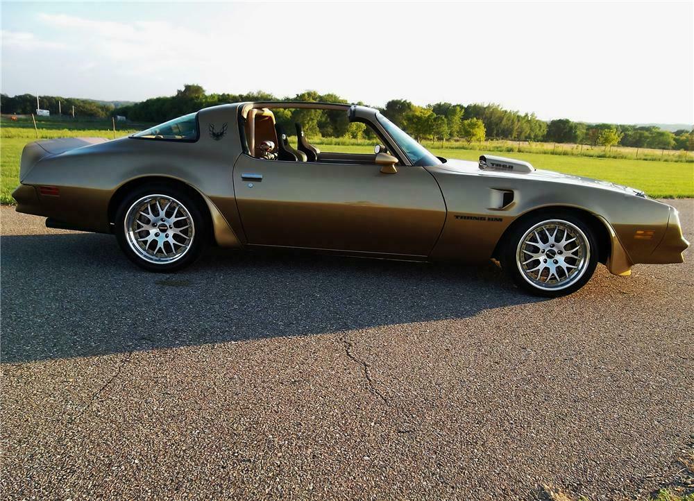 1978 PONTIAC TRANS AM CUSTOM 2 DOOR COUPE - Side Profile - 161900