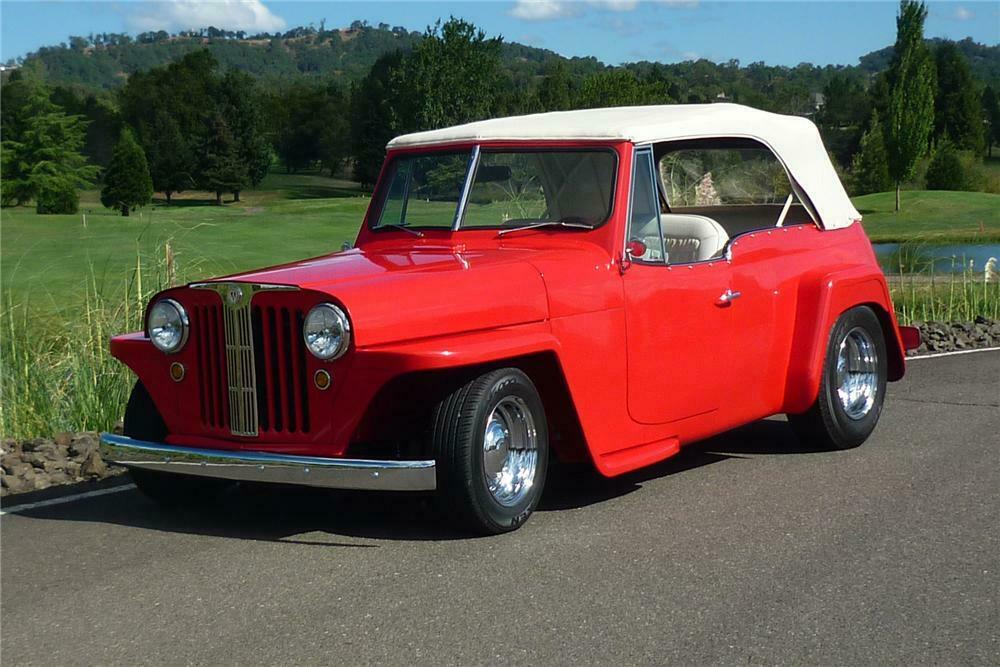 1949 WILLYS JEEPSTER CUSTOM CONVERTIBLE - Front 3/4 - 161917