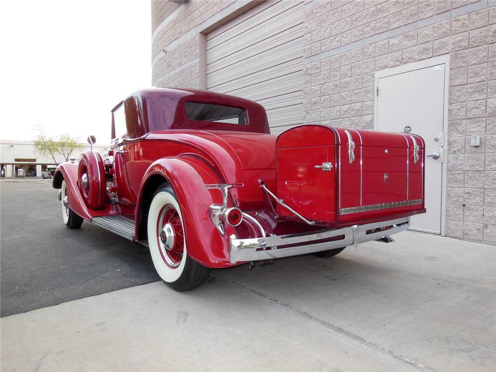1934 PACKARD 1101 COUPE - Rear 3/4 - 161982