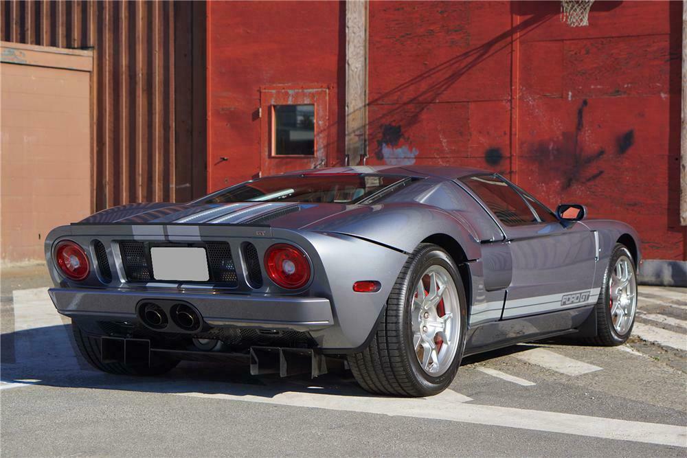2006 FORD GT 2 DOOR COUPE - Rear 3/4 - 162083
