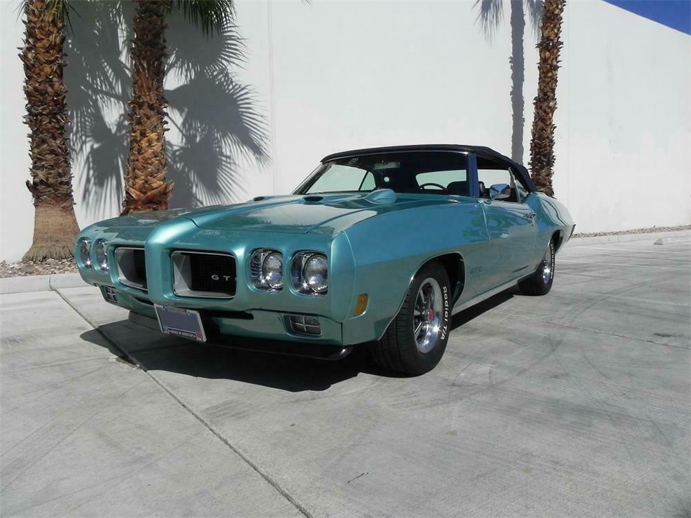 1970 PONTIAC GTO CONVERTIBLE - Front 3/4 - 162251