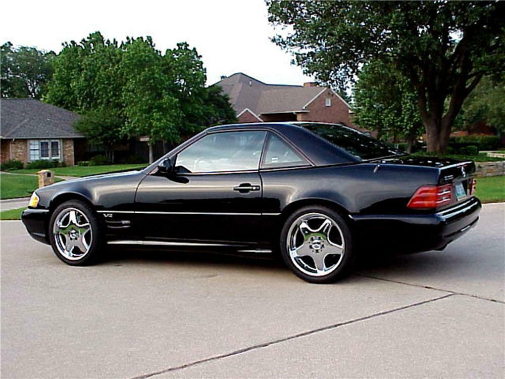 1995 MERCEDES-BENZ SL600 CONVERTIBLE - Side Profile - 162365