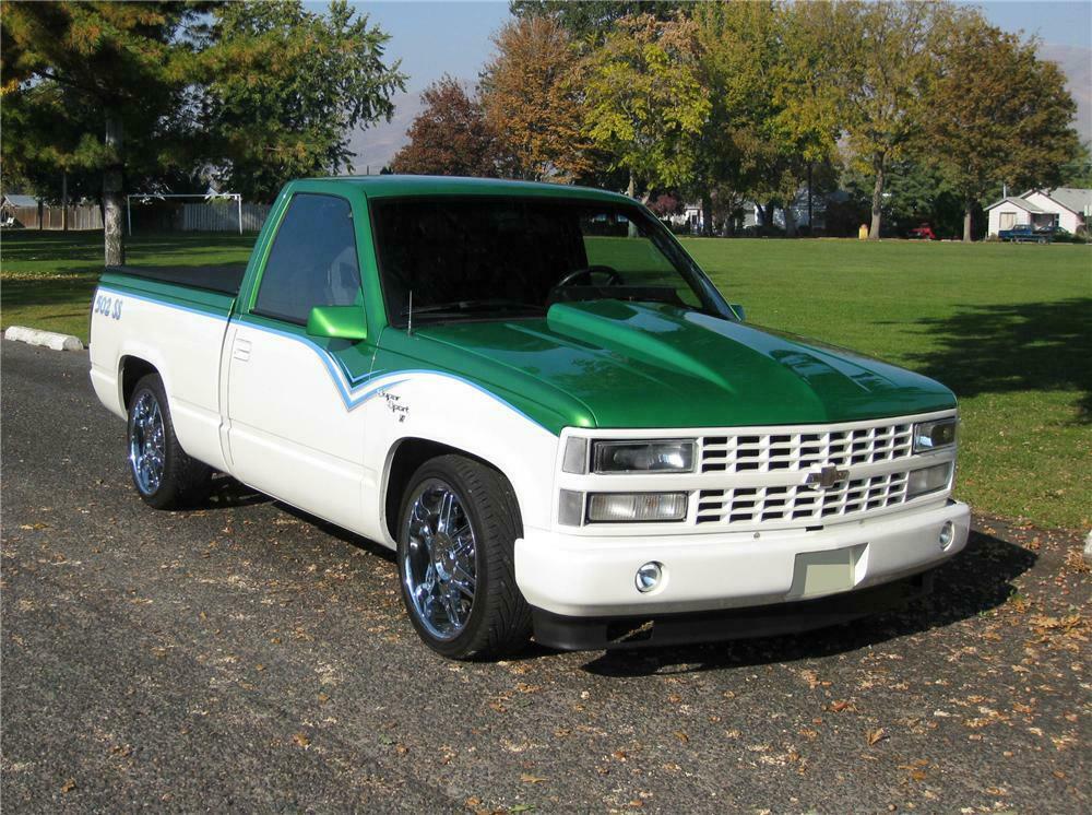 1990 CHEVROLET CUSTOM PICKUP - Front 3/4 - 162443