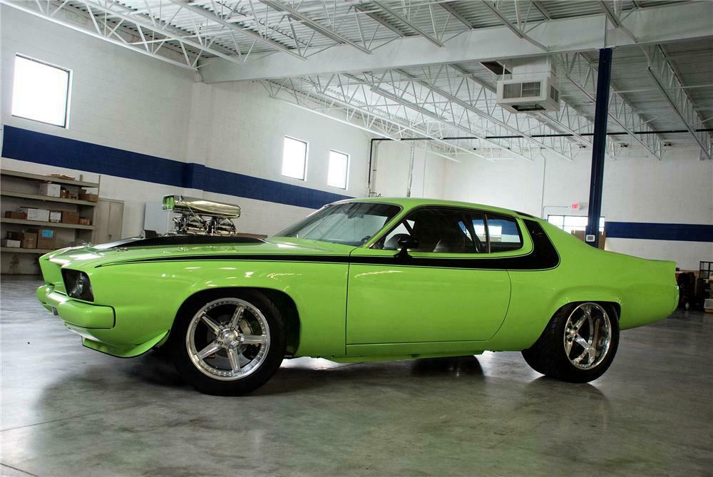 1973 PLYMOUTH ROAD RUNNER CUSTOM 2 DOOR HARDTOP - Side Profile - 162451