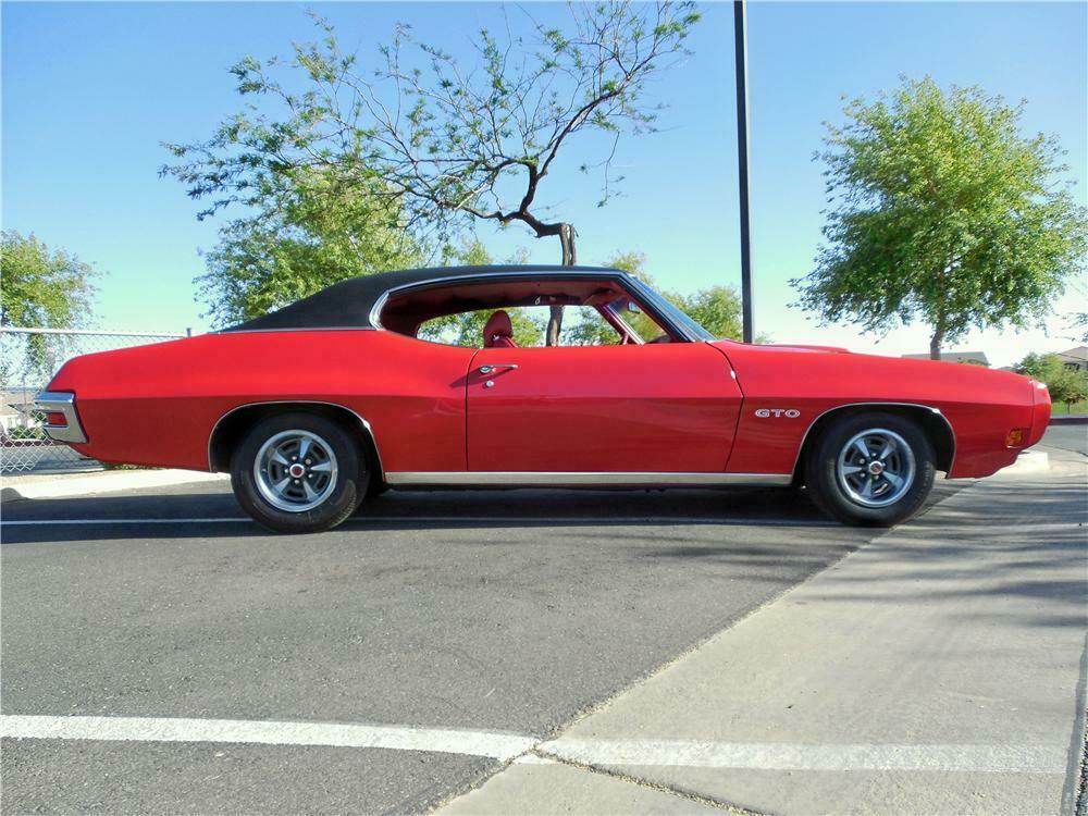 1970 PONTIAC GTO 2 DOOR COUPE - Side Profile - 162737