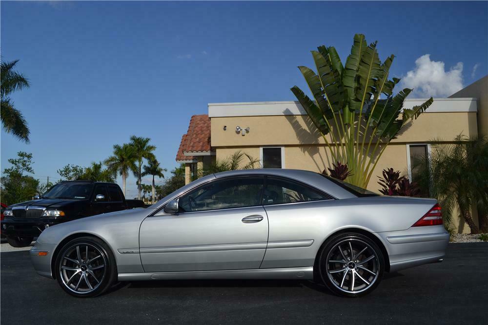 2001 MERCEDES-BENZ CL600 2 DOOR COUPE - Side Profile - 170218