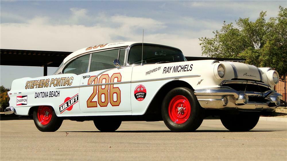 1956 PONTIAC CHIEFTAIN CUSTOM 2 DOOR HARDTOP - Side Profile - 170363