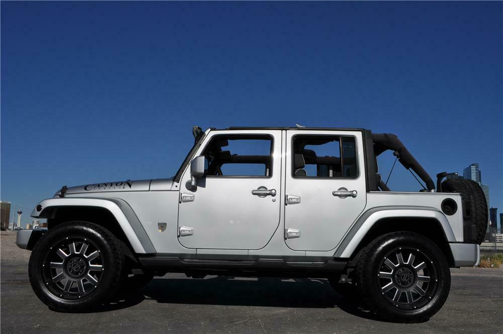 2007 JEEP WRANGLER UNLIMITED CUSTOM SUV - Side Profile - 170618