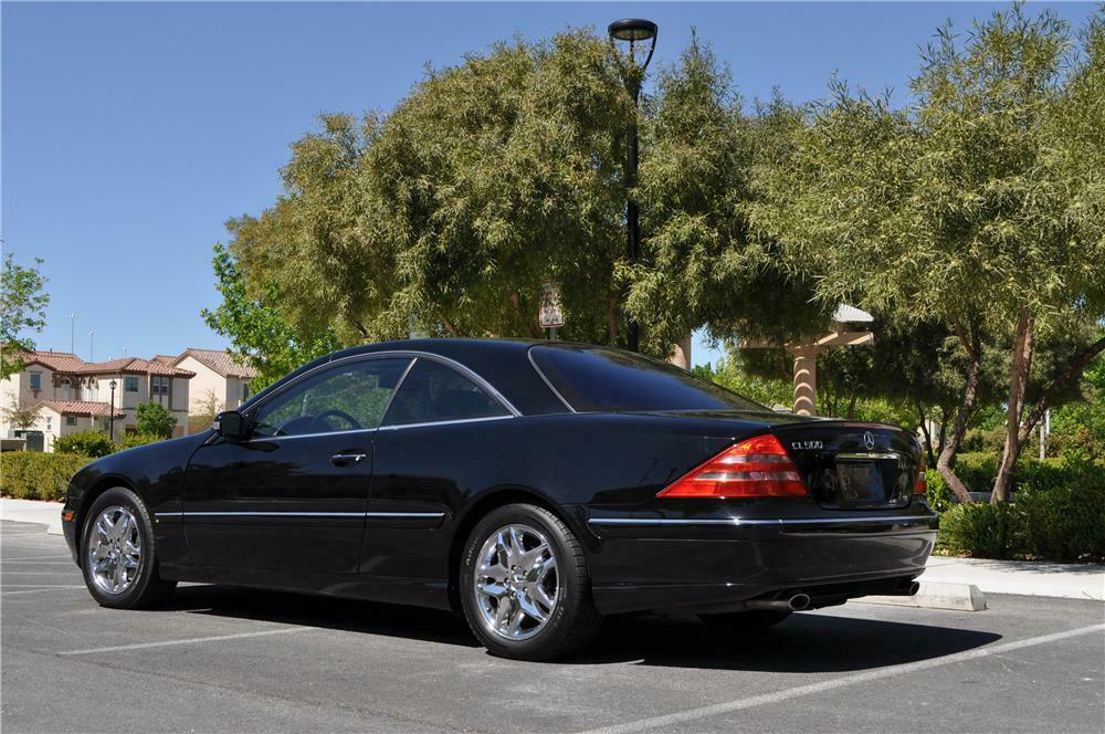 2001 MERCEDES-BENZ CL500 2 DOOR COUPE - Rear 3/4 - 170757