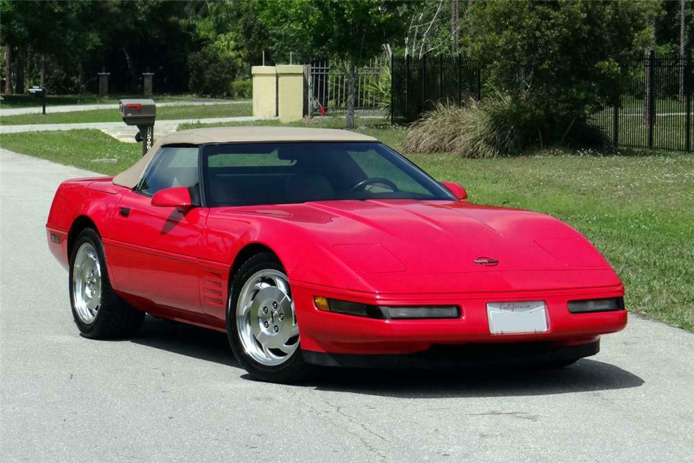 1994 CHEVROLET CORVETTE CONVERTIBLE - Front 3/4 - 170972