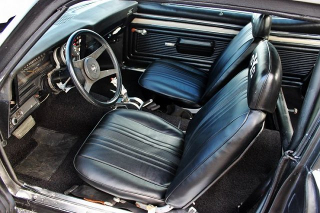 1969 CHEVROLET NOVA CUSTOM 2 DOOR COUPE - Interior - 170975