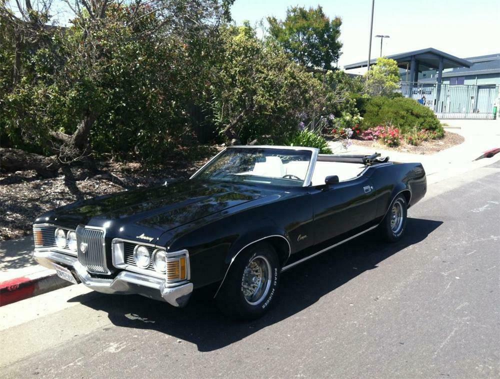 1972 MERCURY COUGAR XR7 CONVERTIBLE