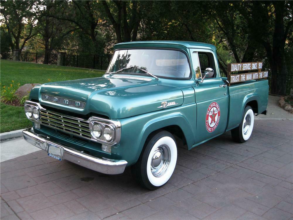1959 FORD F-100 PICKUP - Front 3/4 - 174520