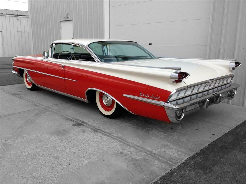 1959 OLDSMOBILE 98 2 DOOR COUPE - Rear 3/4 - 174585