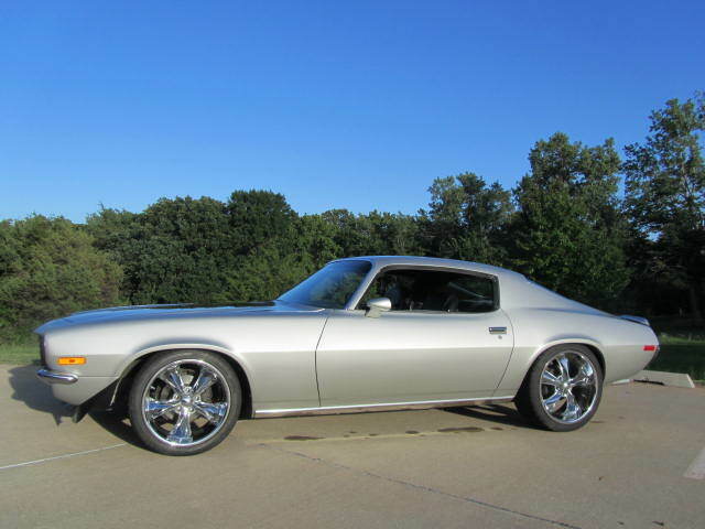 1970 CHEVROLET CAMARO CUSTOM 2 DOOR COUPE - Side Profile - 174622