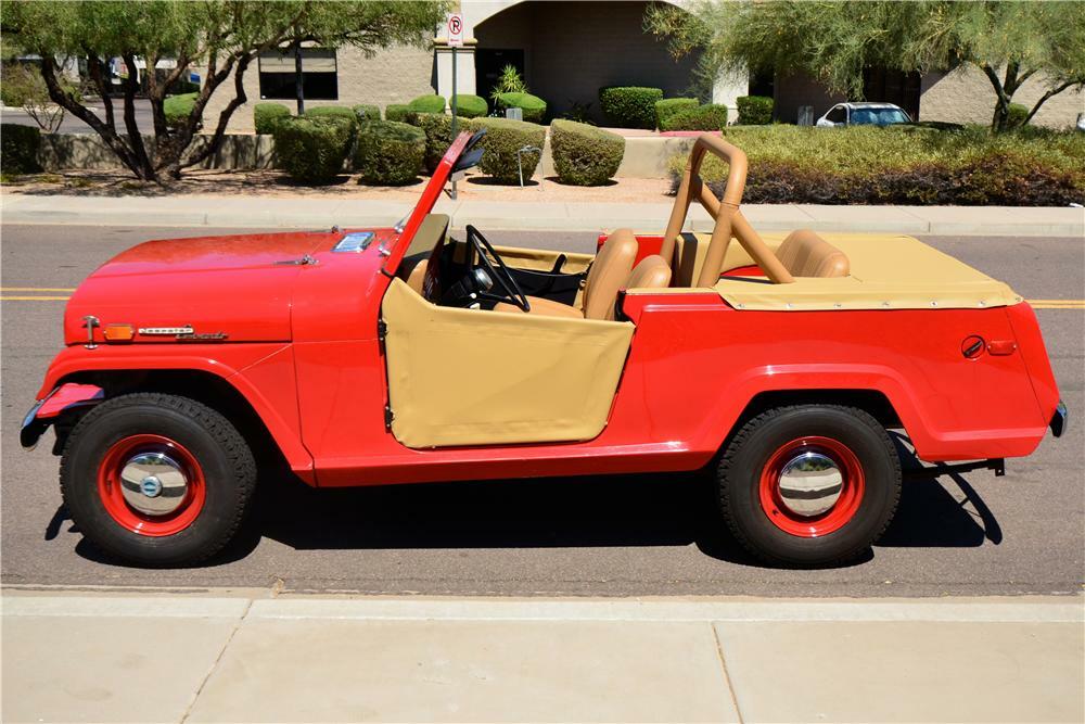 1969 JEEP JEEPSTER COMMANDO ROADSTER - Side Profile - 174763