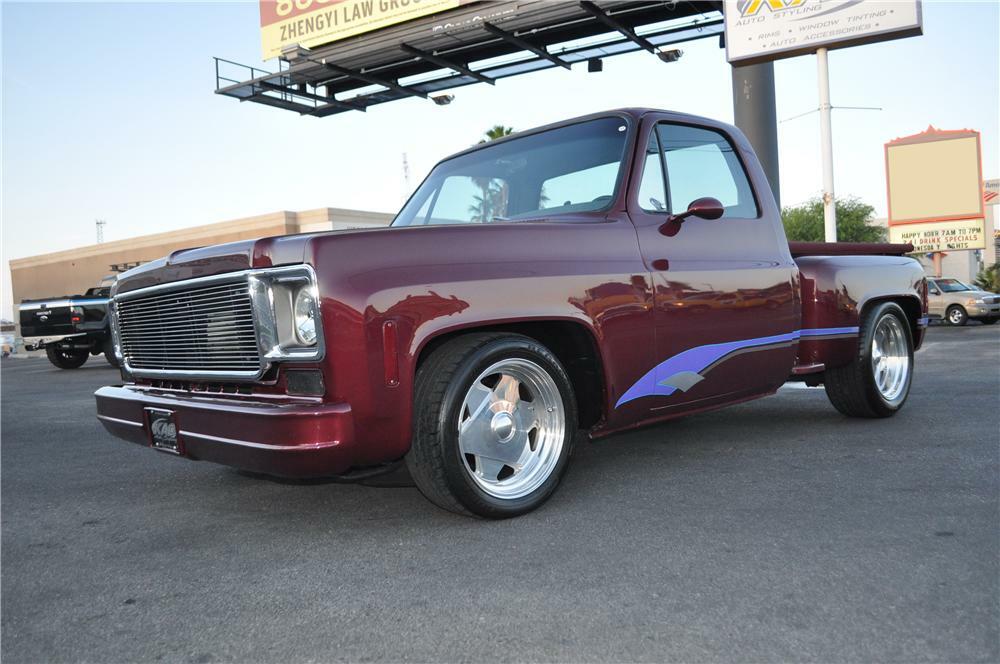 1978 CHEVROLET C-10 CUSTOM PICKUP - Front 3/4 - 174933