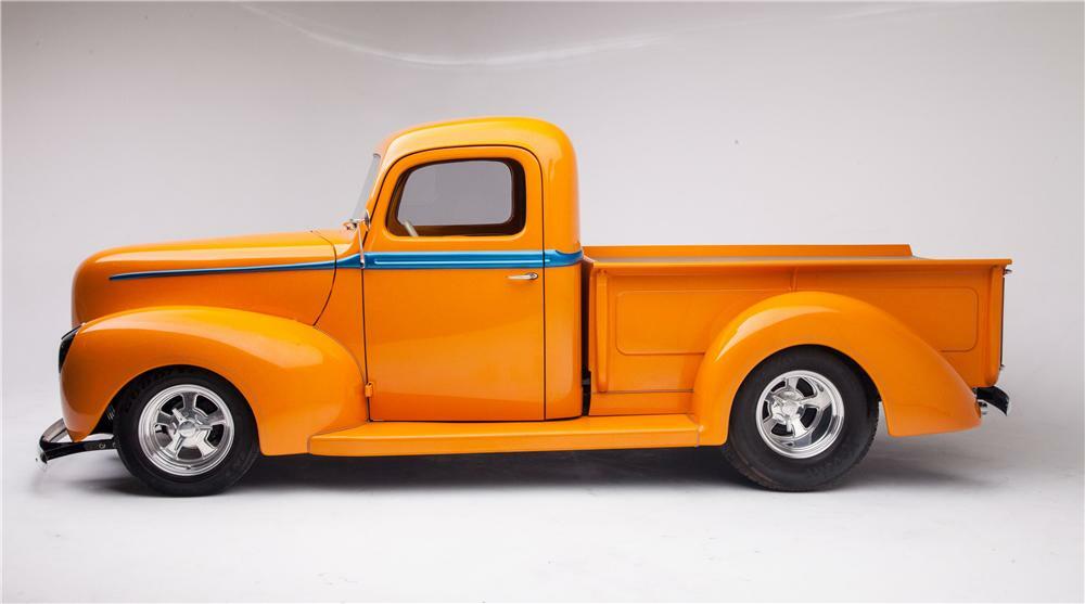 Ford Pickup Truck Side View