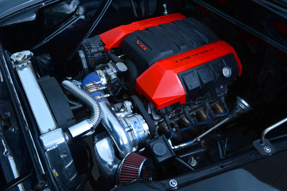 1955 CHEVROLET CUSTOM PICKUP - Engine - 177042