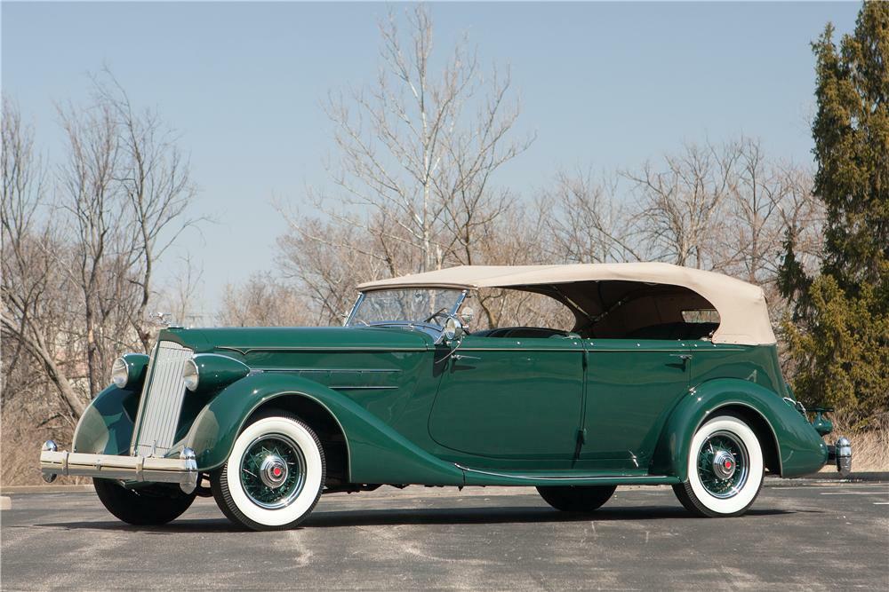 1936 PACKARD EIGHT PHAETON - Side Profile - 177046