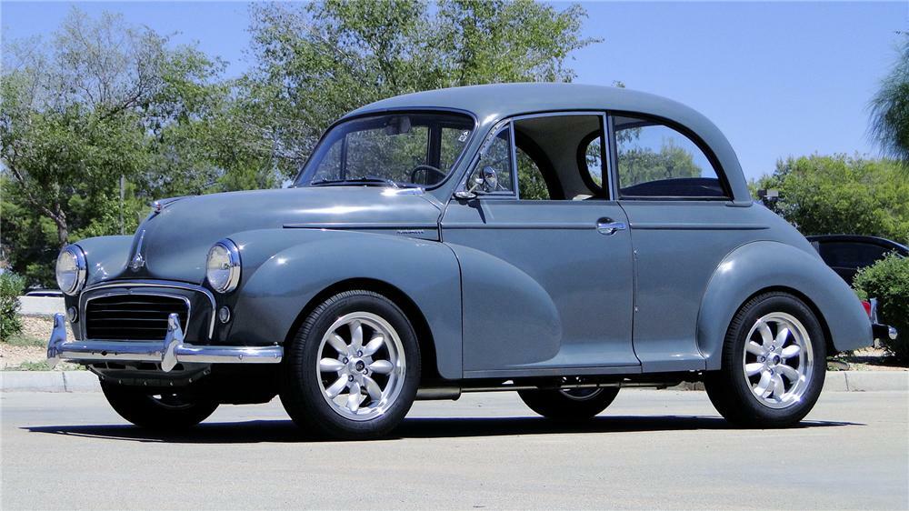 1957 MORRIS MINOR 2 DOOR COUPE - Front 3/4 - 177075