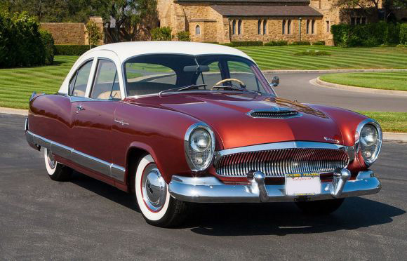 1954 KAISER CUSTOM 2 DOOR COUPE - Front 3/4 - 177138