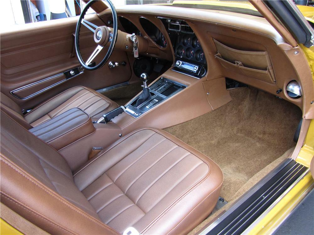 1973 CHEVROLET CORVETTE CUSTOM 2 DOOR COUPE - Interior - 177328