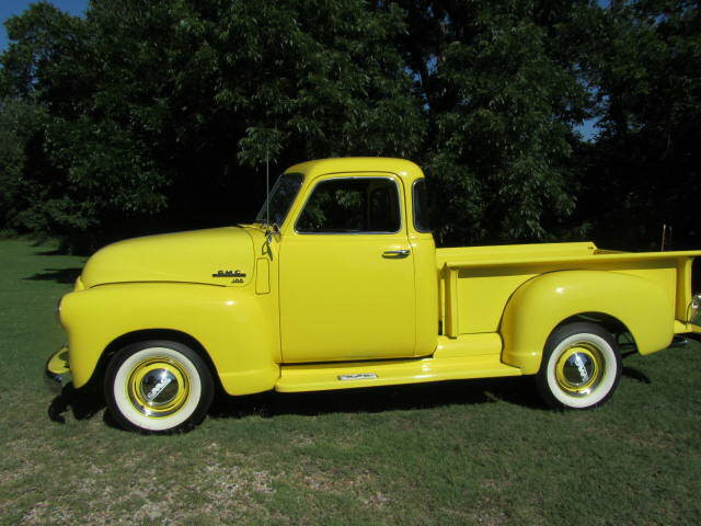1949 GMC 5-WINDOW PICKUP - Side Profile - 177333