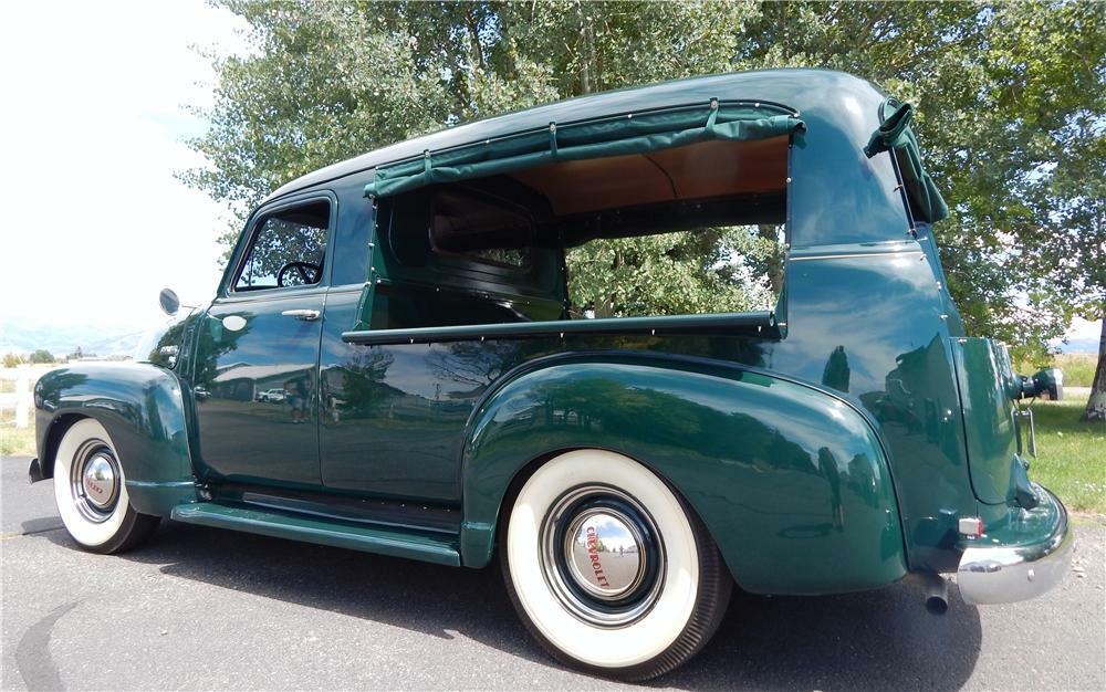 1950 CHEVROLET 3100 CANOPY EXPRESS - Rear 3/4 - 177335