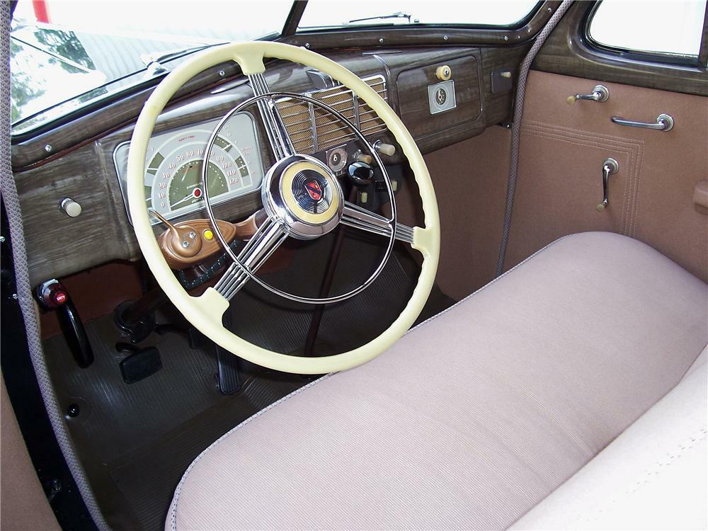 1937 BUICK SPECIAL SLANTBACK 2 DOOR SEDAN - Interior - 177416