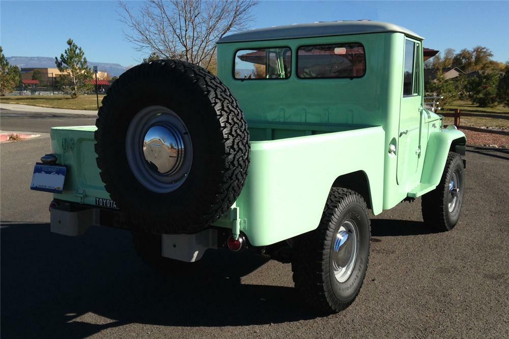 1963 TOYOTA LAND CRUISER FJ-45 PICKUP - Rear 3/4 - 177437