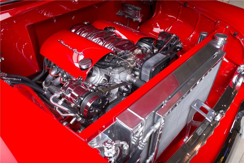 1955 CHEVROLET NOMAD CUSTOM WAGON - Engine - 178540