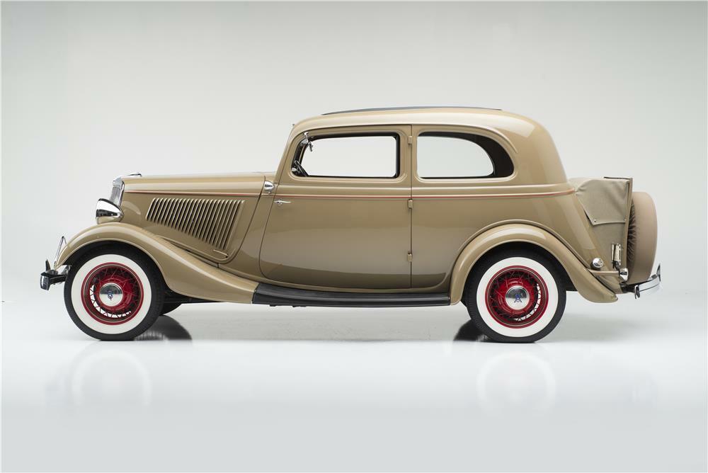 1934 FORD MODEL 18 VICTORIA - Side Profile - 180296