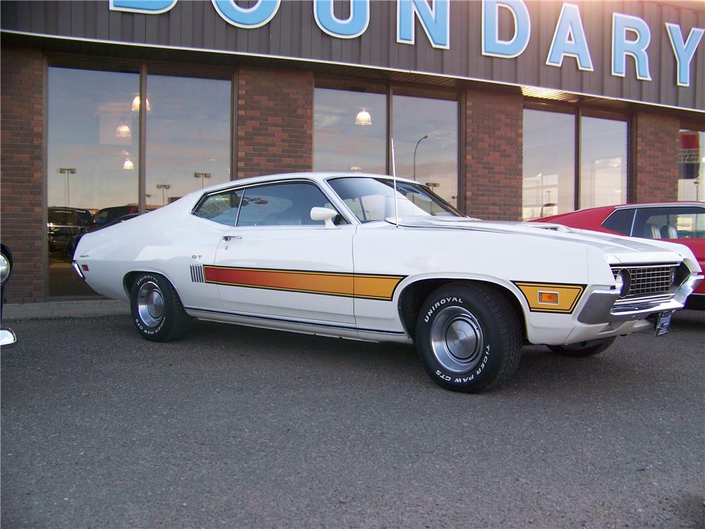 1970 FORD TORINO GT FASTBACK - Front 3/4 - 180381