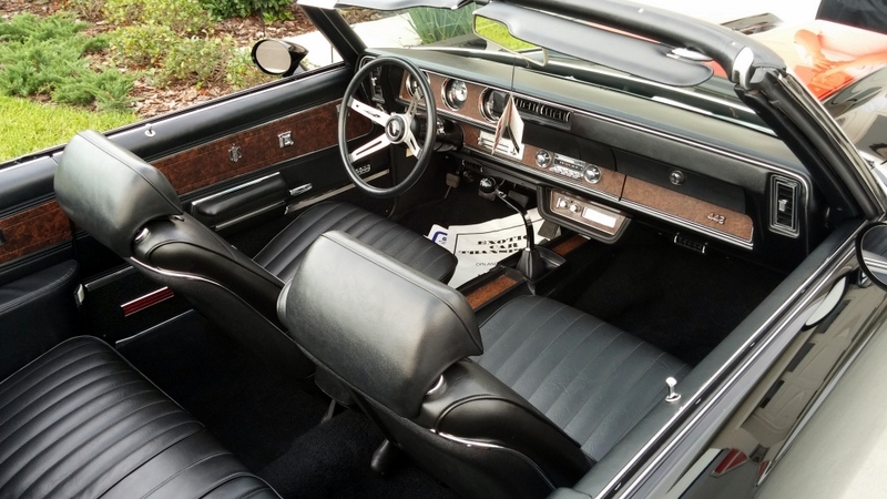 1970 OLDSMOBILE 442 CONVERTIBLE - Interior - 180611