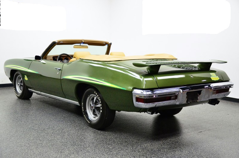 1970 PONTIAC GTO JUDGE CONVERTIBLE - Rear 3/4 - 180754