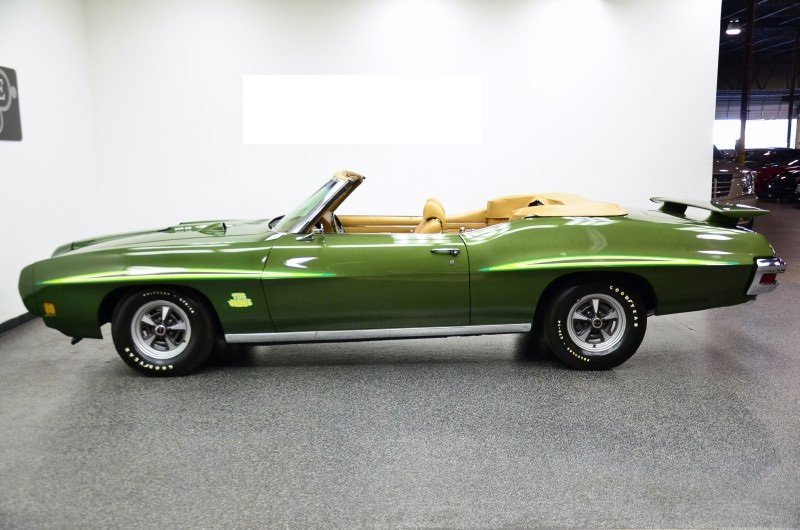 1970 PONTIAC GTO JUDGE CONVERTIBLE - Side Profile - 180754