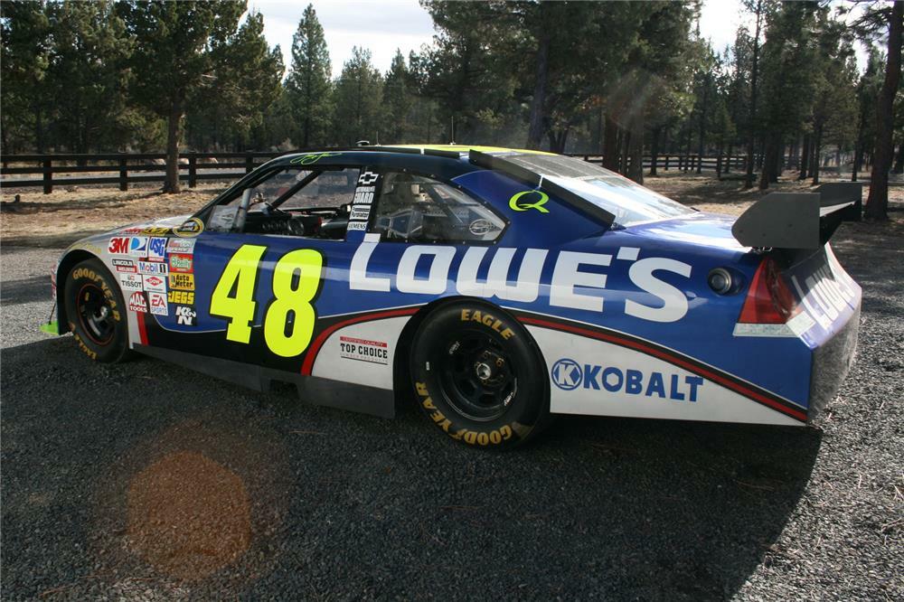 2008 CHEVROLET IMPALA NASCAR #48 RE-CREATION - Rear 3/4 - 180755