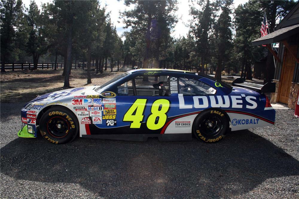 2008 CHEVROLET IMPALA NASCAR #48 RE-CREATION - Side Profile - 180755