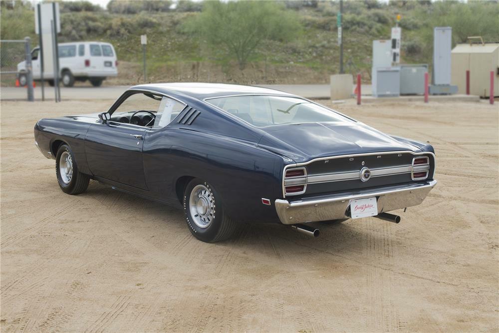 1969 FORD TALLADEGA FASTBACK - Rear 3/4 - 180875