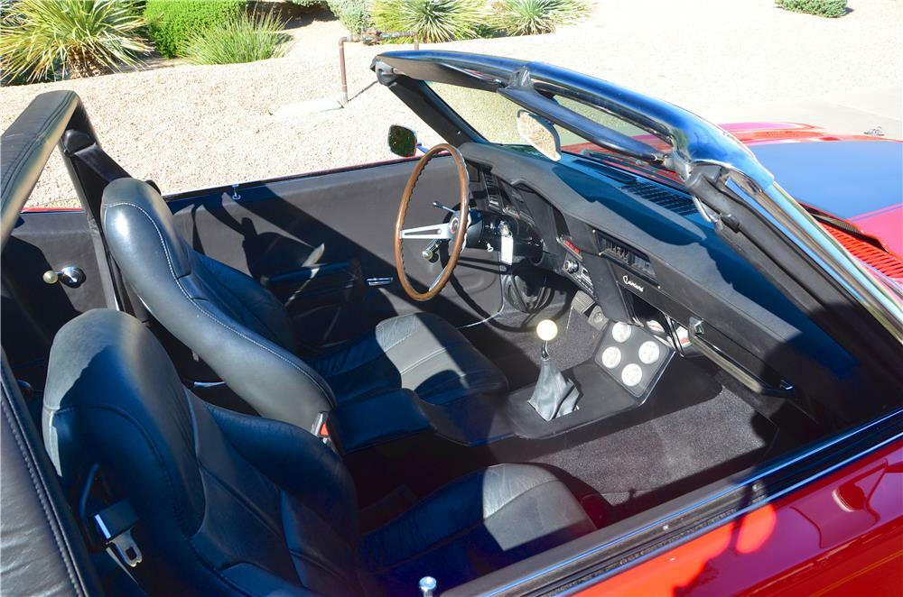 1969 CHEVROLET CAMARO CUSTOM CONVERTIBLE - Interior - 181211