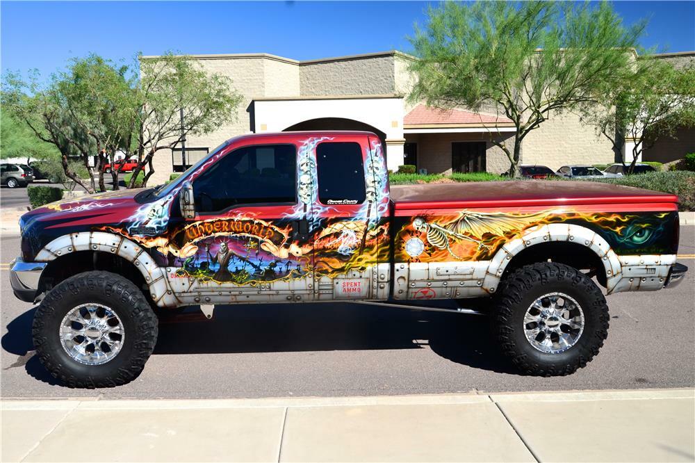 2003 FORD F-250 CUSTOM PICKUP - Side Profile - 181214