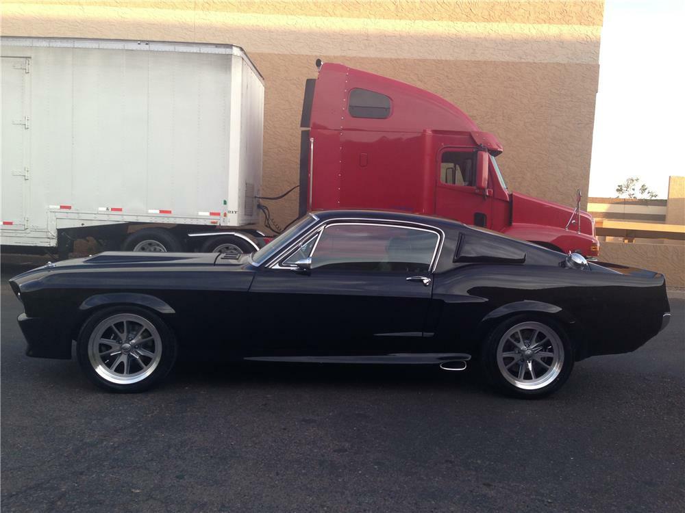 1967 FORD MUSTANG CUSTOM FASTBACK - Side Profile - 181275