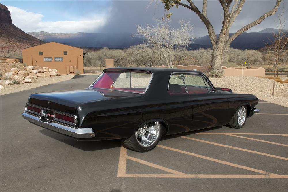 1963 DODGE POLARA CUSTOM 2 DOOR - Rear 3/4 - 181371